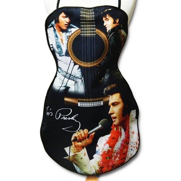 Elvis et Moi | Kitchen | Elvis Presley Kitchen Apron New In Package ...
